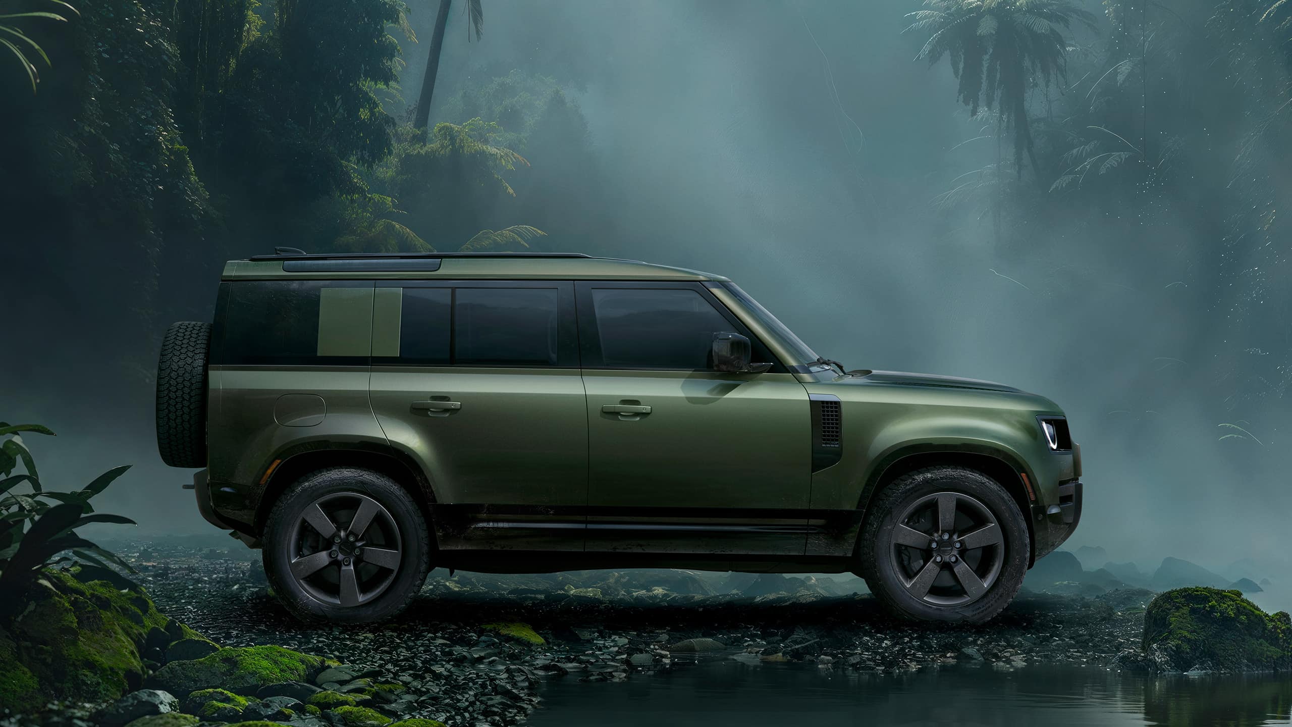 Explorez le Defender 110 | Chargez le véhicule. Aventurez-vous partout.